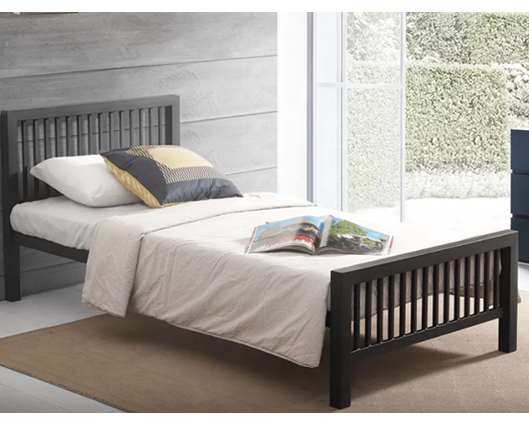 Margolo Single Bed Frame-Black | Fair for You
