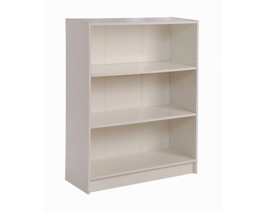 Low Wide Bookcase-White | Fair for You