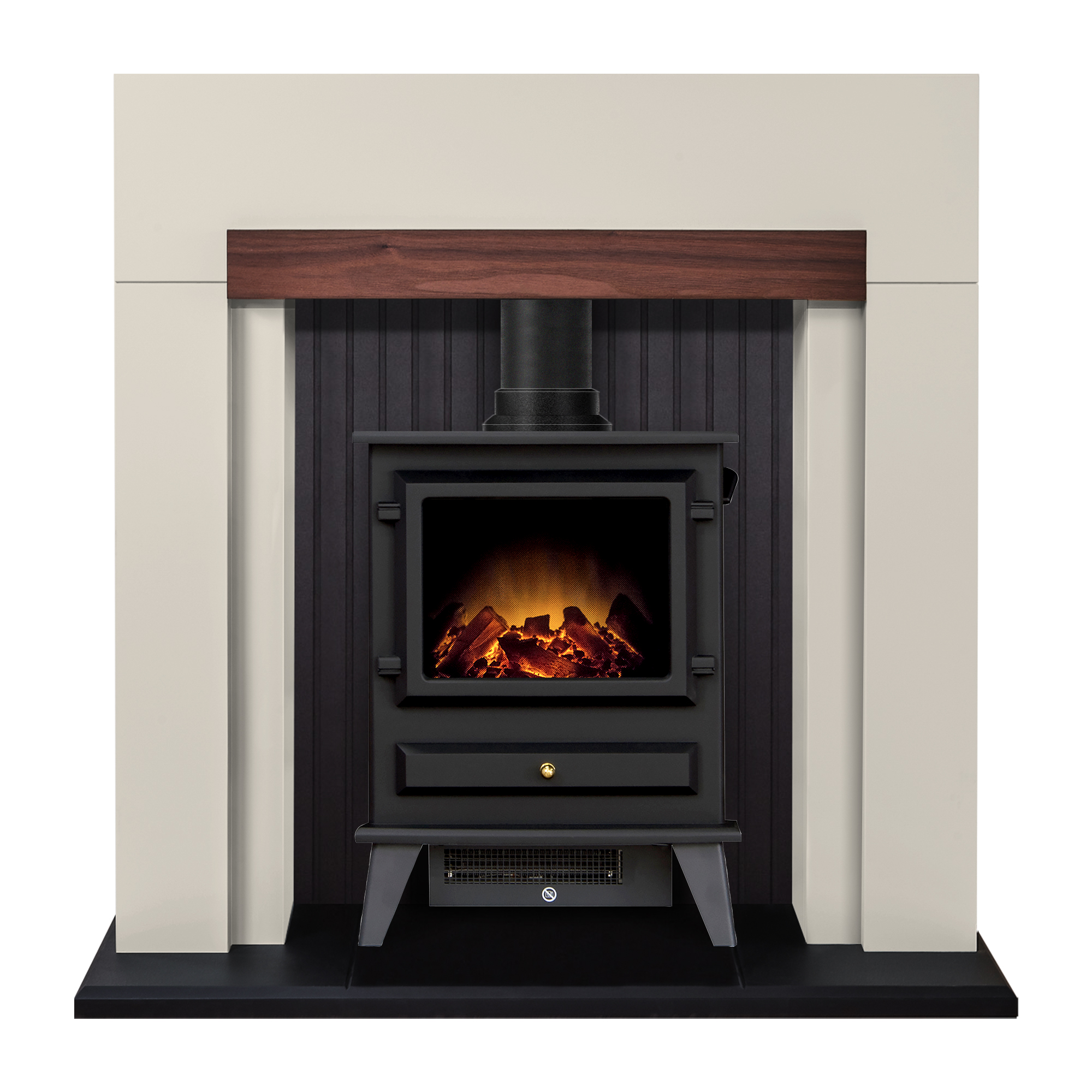 Stalbridge Stove Suite in Cream 39 inch | Fair for You